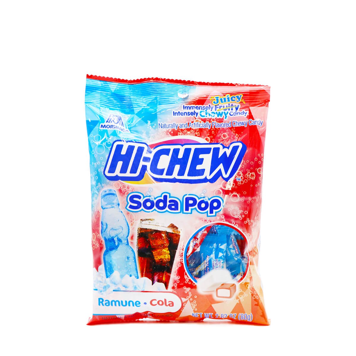 ハイチューソーダポップミックス – 炭酸＆フルーティーチューイーキャンディ 80g – Woori Marketplace