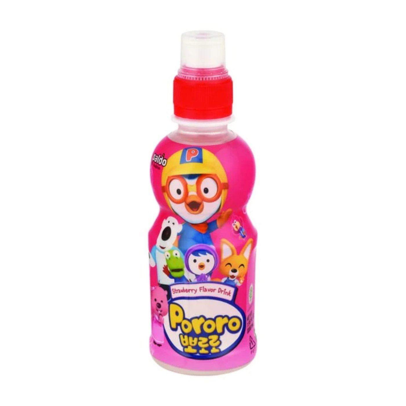 Paldo Pororo Strawberry Flavor Drink 7.95oz – Classic Korean Kids ...